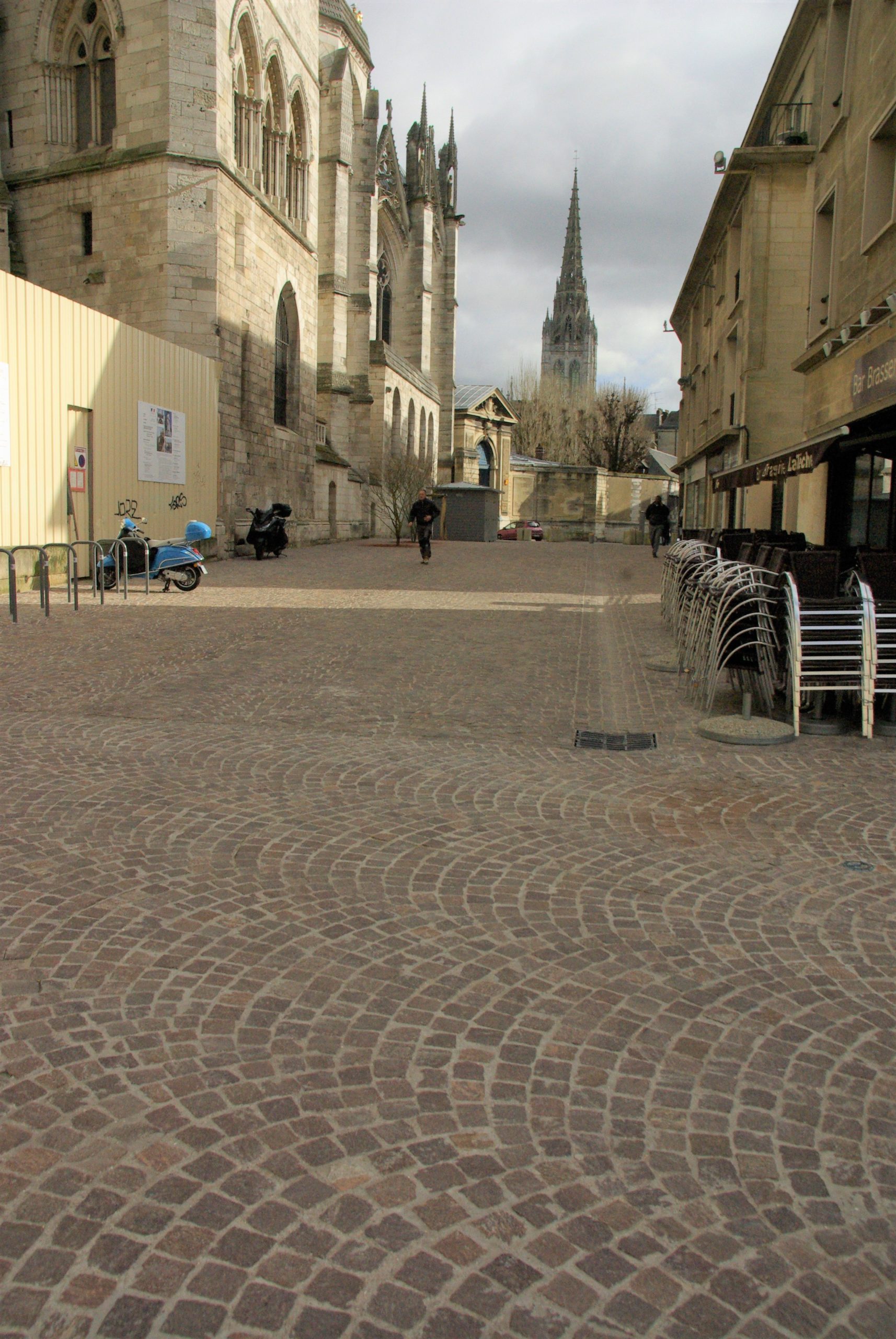 Réaménagement de la Place de la Calende, Cathédrale de ROUEN - Cominex